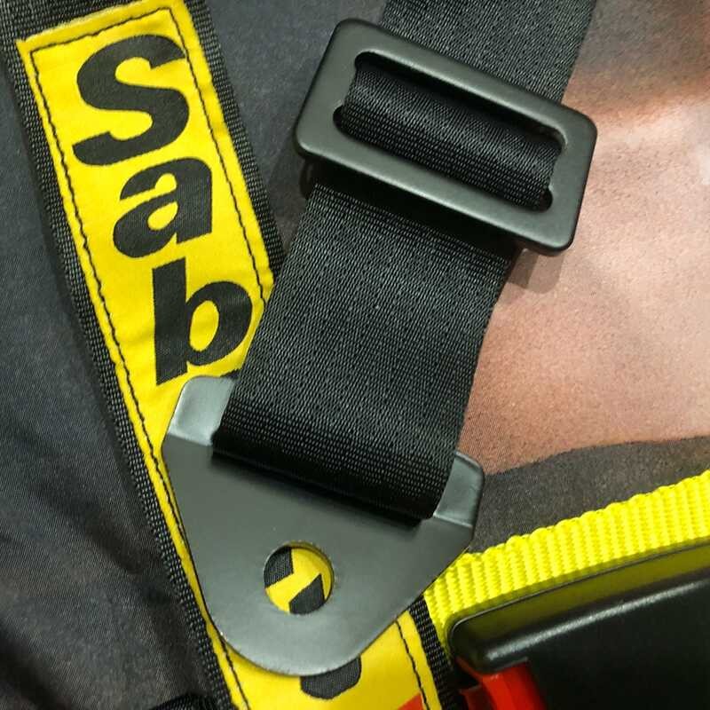 ZXH JDM Car Universal 4 Point Sabelt Racing Seat Belt Sports Racing ...