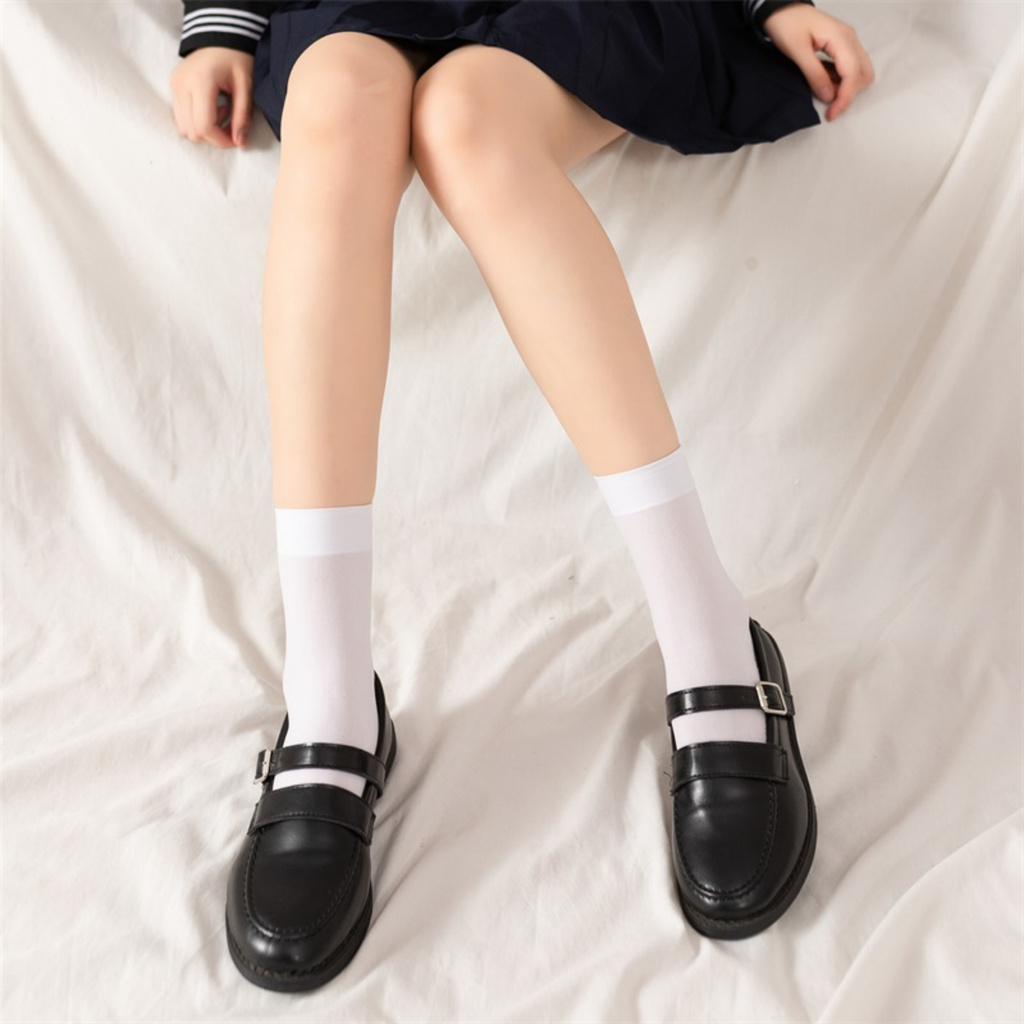 ZXYOUPING JK Lolita Socks/Short Socks/Calf Socks/knee Socks/Over The ...