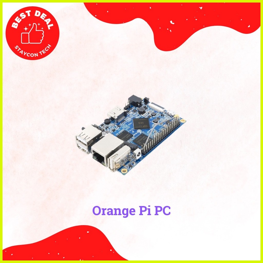 Orange Pi PC Mini Computer / Piso Wifi Board with Cable (OPI PC ...