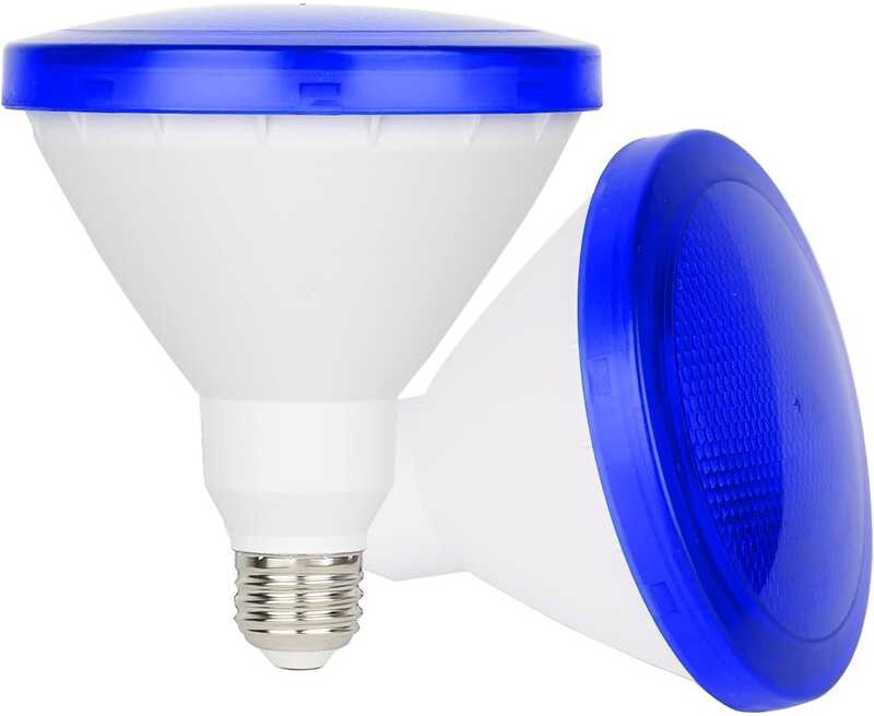 floodlight REMINDA blue bulb, 15 watt (equivalent to 100 watt) E26 base ...