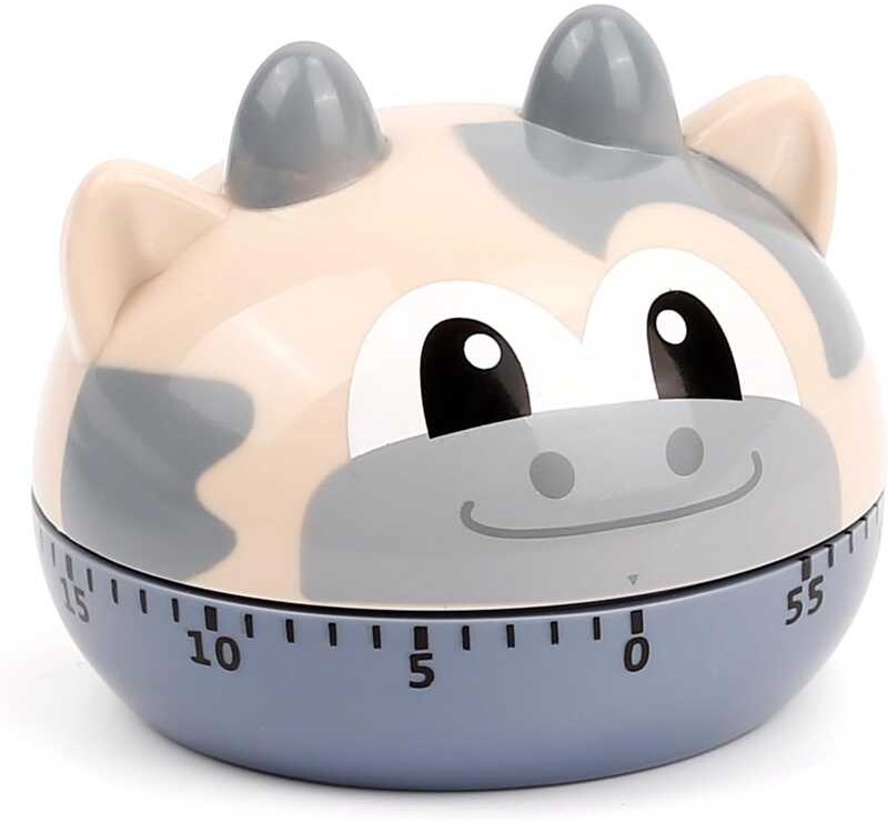 Cute Kitchen AUDRWALL Timer, Children's Mechanical Timer, 60 Minute ...