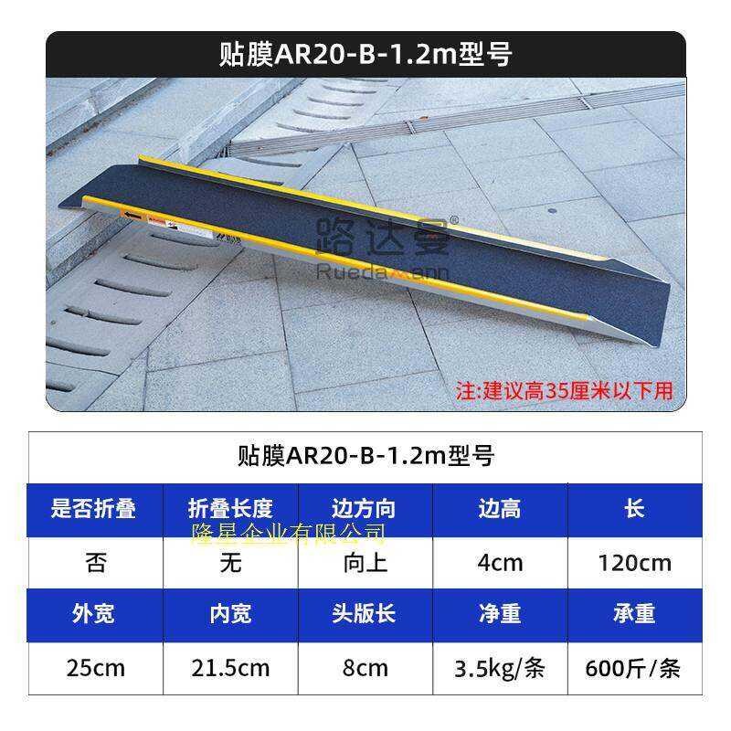 Step Door Slope Board Motorcycle Wheelchair Electric Car Stairs Loading ...