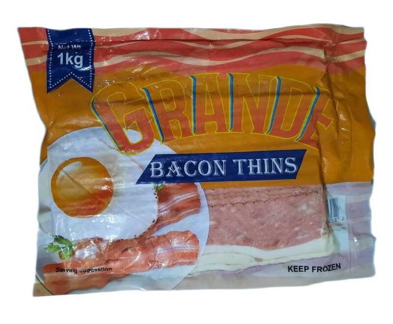 Mjb Grande Bacon Thins 1Kg b02 | Shopee Philippines