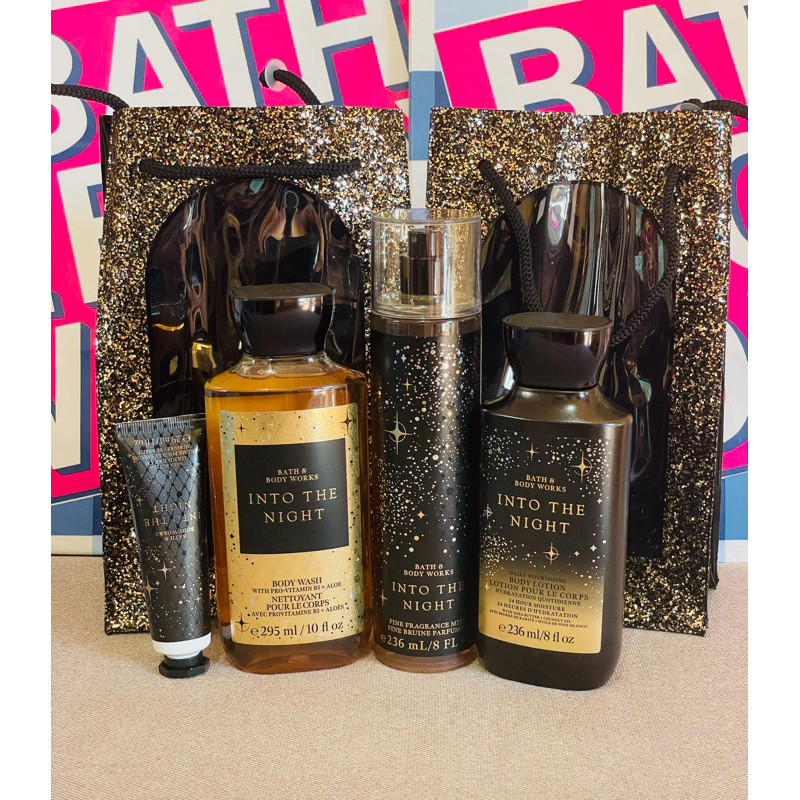INTO THE NIGHT Gift Set Bath and Body Works | Shopee Philippines