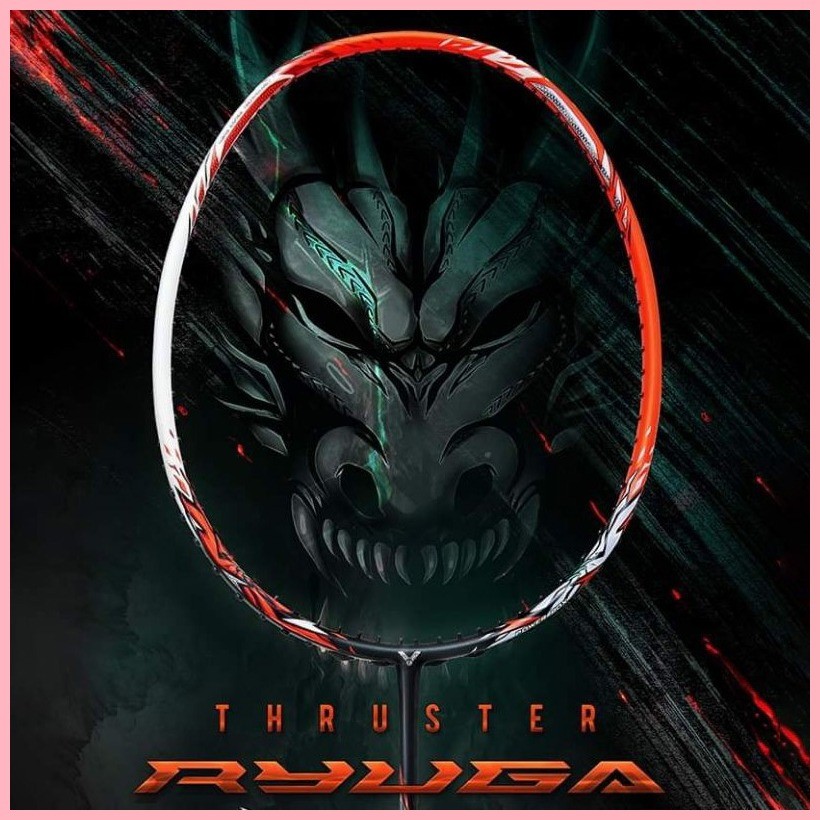 Victor THRUSTER RYUGA Badminton Rackets TK-RYUGA Badminton Racquet 4U ...