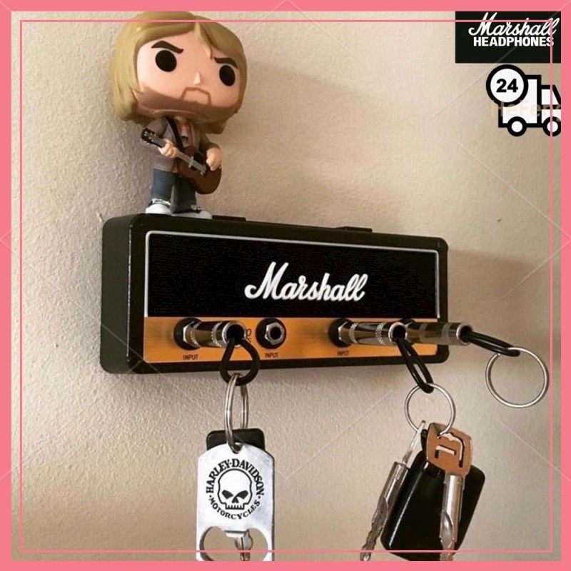 4Key Storage Pluginz Guitar Plug Keychain Holder Jack Rack Vintage ...