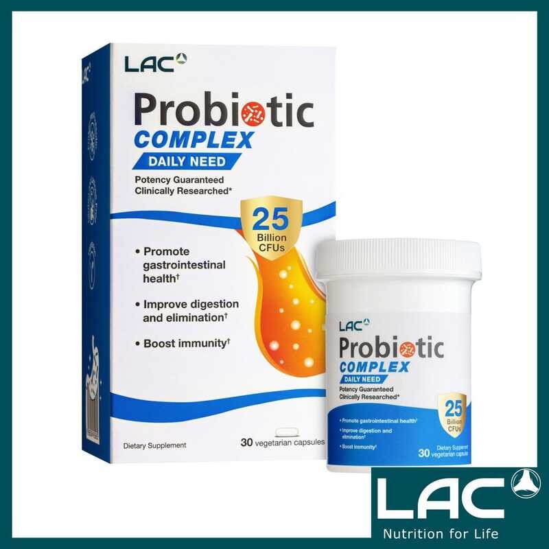 LAC Probiotic Complex 25 Billion (30 Cp) (Best By: October 2026 ...