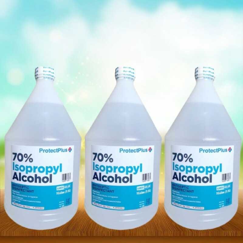 Protect Plus 70% Isopropyl Alcohol (1Gal) FDA | Shopee Philippines