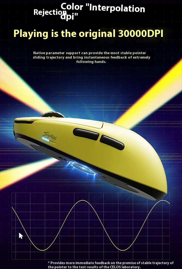 Scyrox V8 Lightweight Mouse with 8K Receiver 2 Mode 2.4G Wireless ...