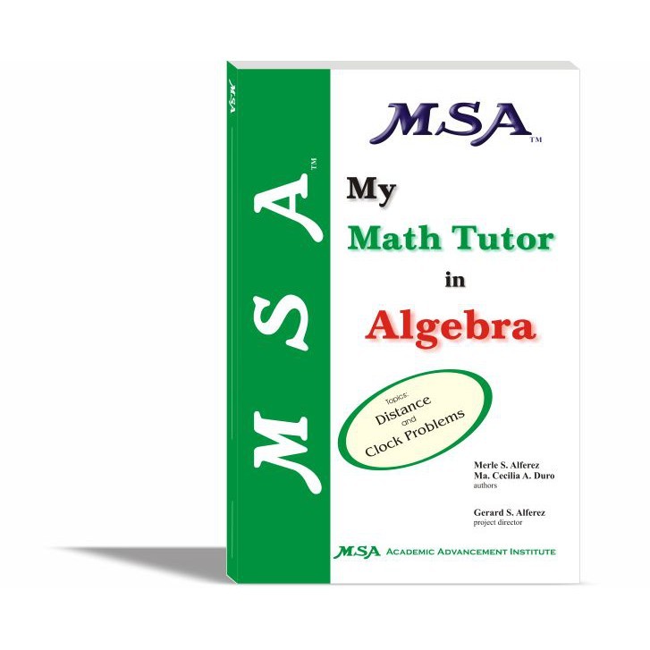 MSA My Math Tutor in Algebra (Authentic / Brand New) | Shopee Philippines