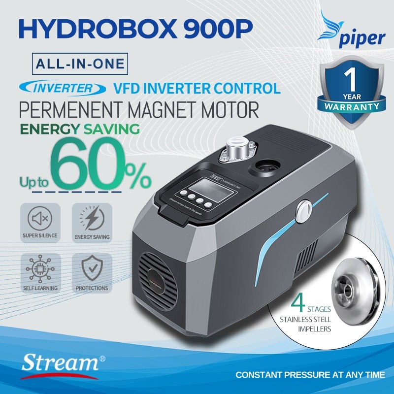 Stream HYDROBOX 900P Intelligent Inverter Water Pump | Shopee Philippines