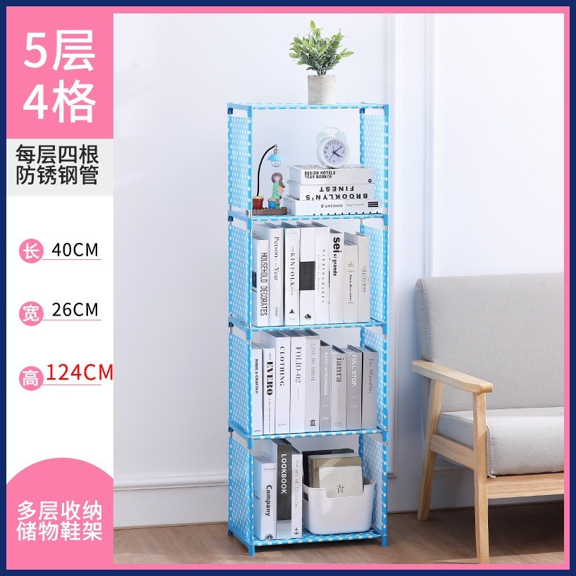 ∪ ♞ 【Ready Stock】DIY Shelf 4 Layer Storage Rack Waterproof And Easy To ...