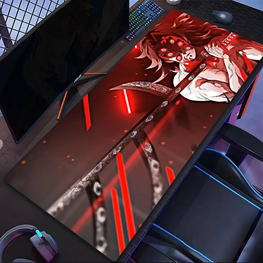 Anime Kawaii Demon Slayer Kokushibo Mouse Pad Tablet mouse Pad Laptop ...