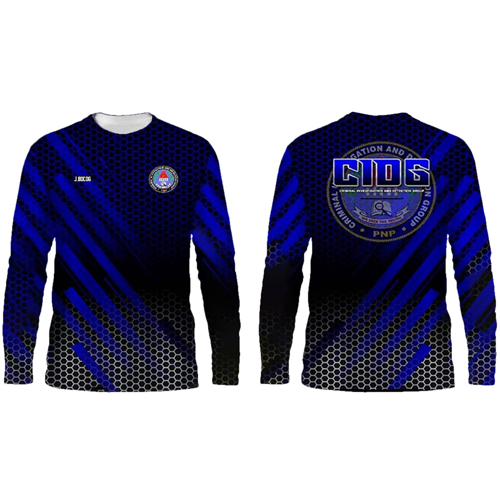 Long Sleeved T-Shirt CIDG CRIMINAL INVESTIGATION AND DETECTION GROUP ...
