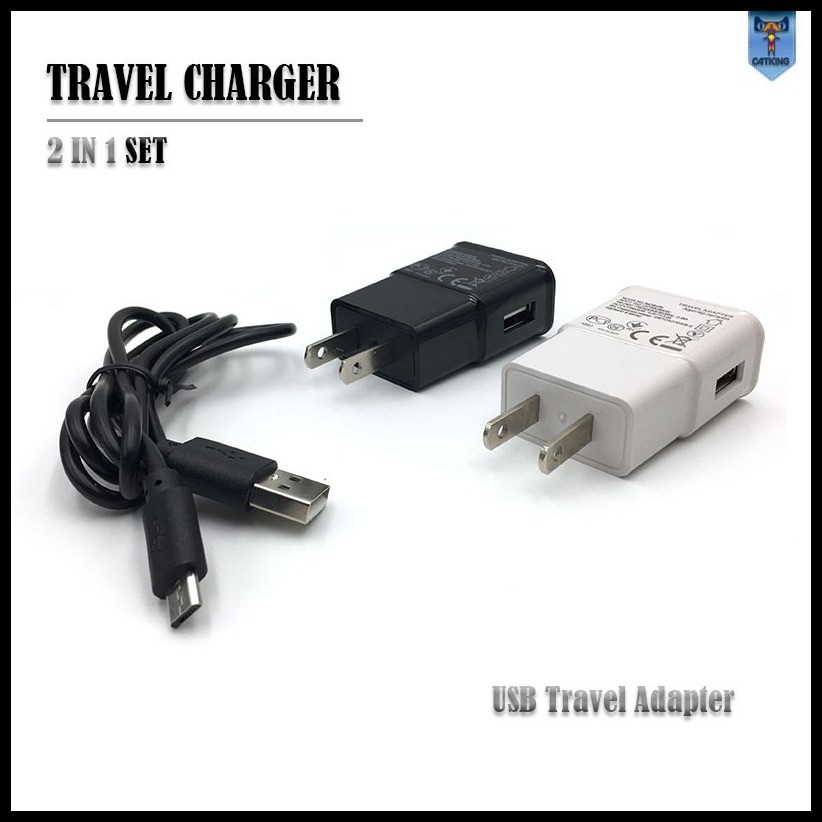♒ sam charger for android 2 in 1 travel fast charging Power Adapte ...
