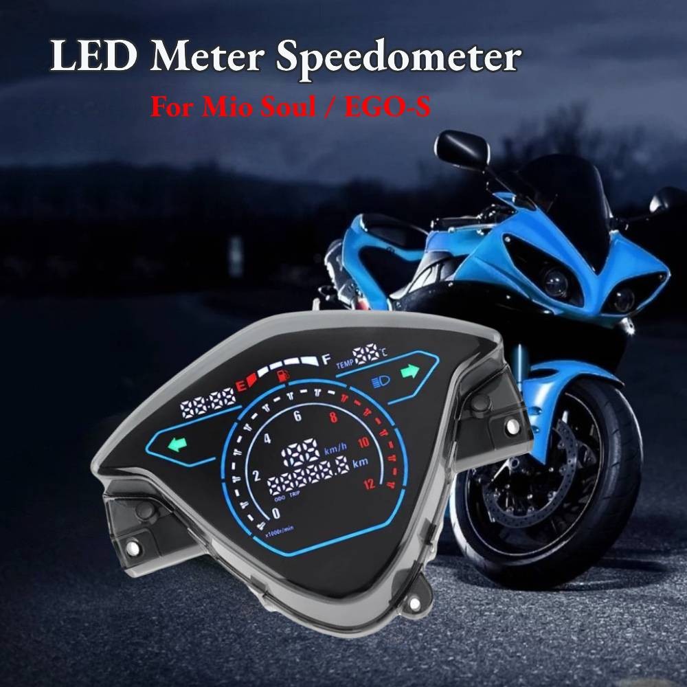 YAMAHA Mio Soul / EGO-S Digital Speedometer LED Meter Odometer Gauge ...