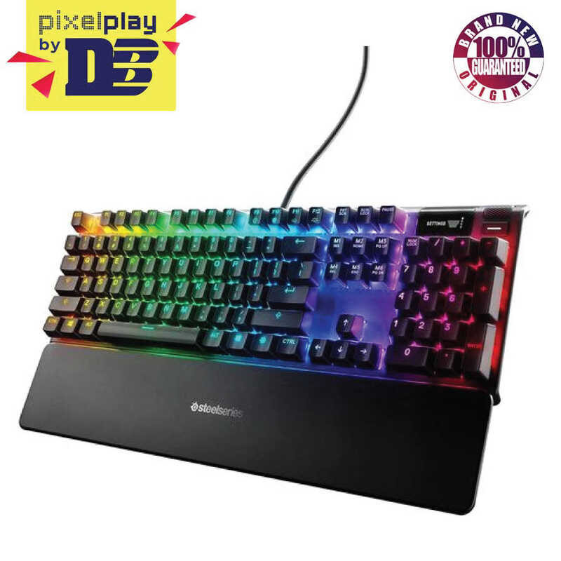 Steelseries Apex 7 Mechanical Gaming Keyboard Red Linear (Us64636) 6Fe ...