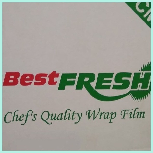 Best Fresh 45cm x 30m - 30 Meter Plastic Food Wrapping Film | Shopee ...