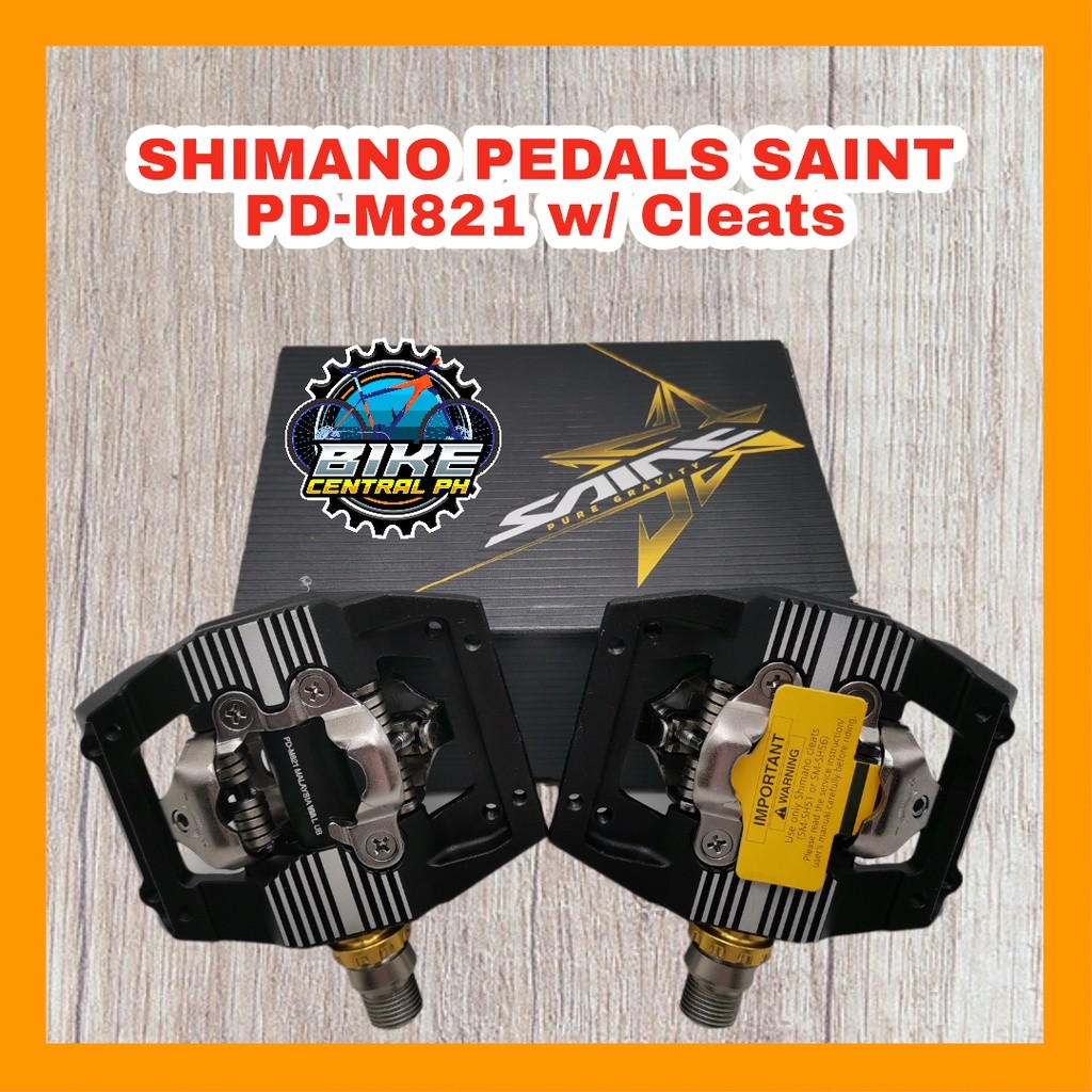 SHIMANO Pedal Saint PD-M821 w/ Cleats | Shopee Philippines