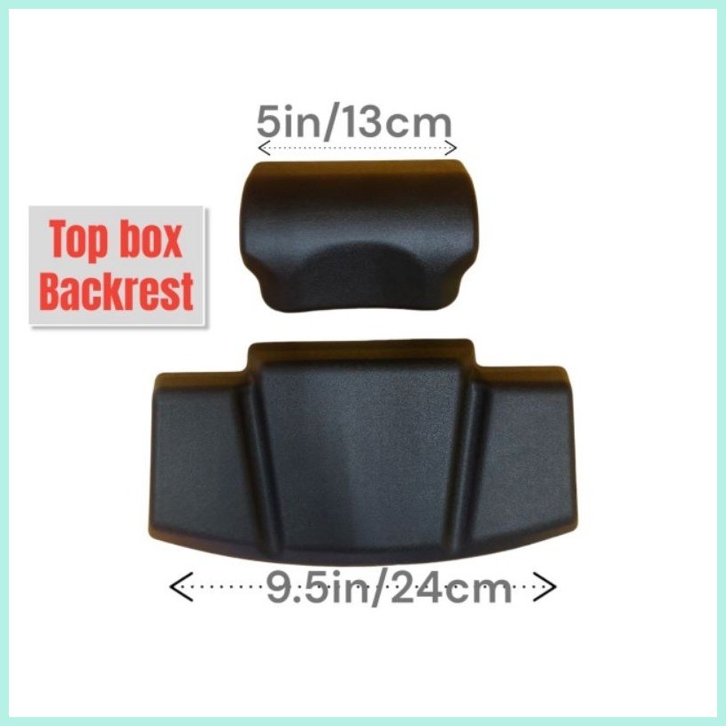 BACKREST FOR MOTORCYCLE TOP BOX 45L ALLOY / ALLOY LOOK TOP BOX | Shopee ...