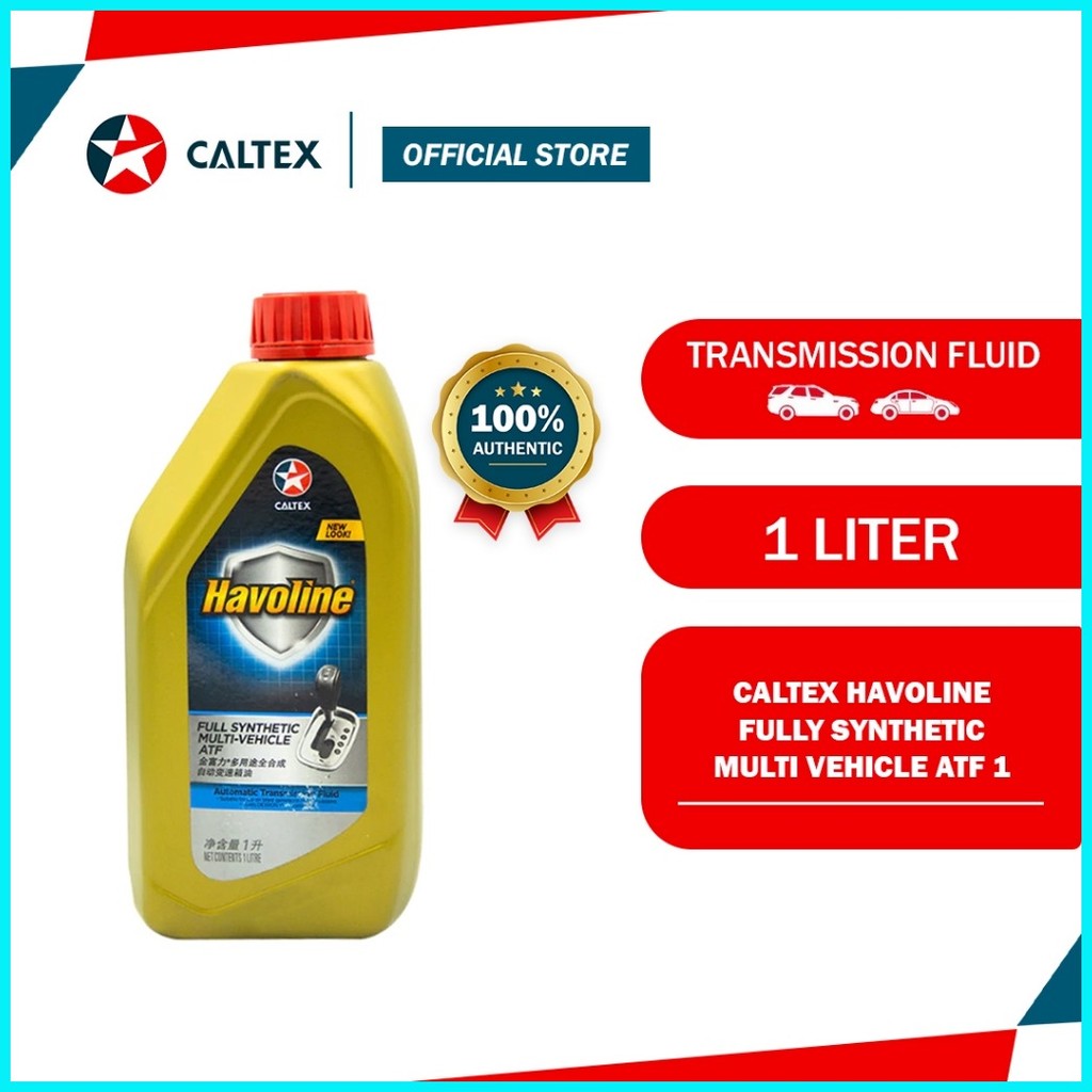 Caltex Havoline Fully Synthetic Multi Vehicle ATF 1 Liter | Shopee ...