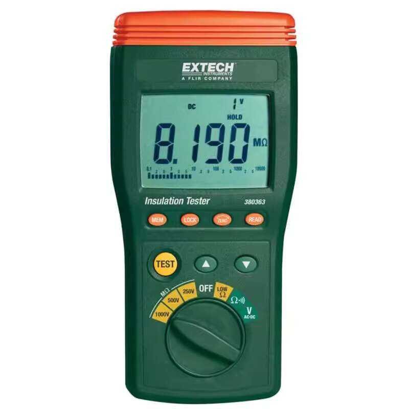 Extech USA 380363 High Voltage Digital Insulation Tester Resistance ...