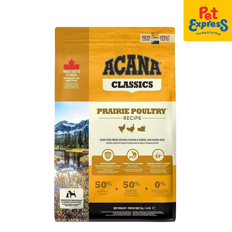 Acana Prairie Poultry Dry Dog Food 2kg | Shopee Philippines