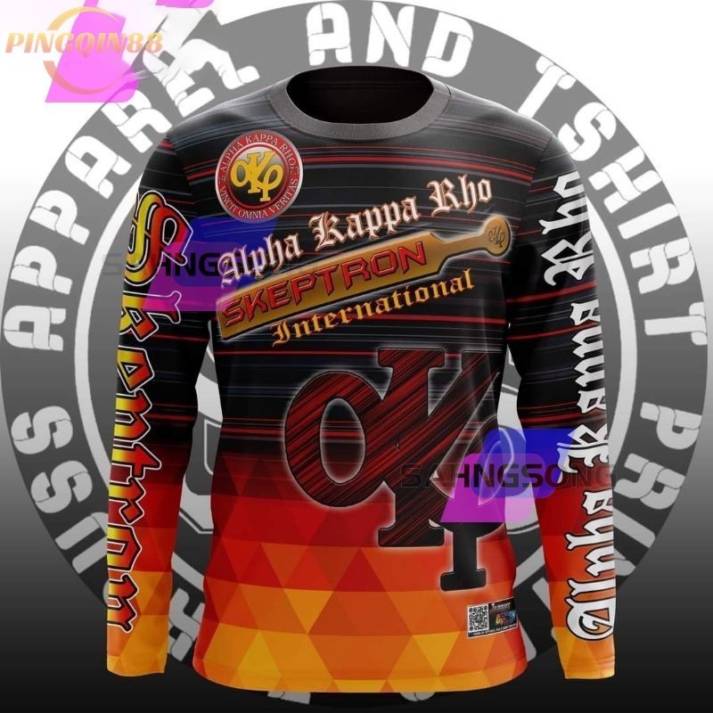AKP 1973 Long sleeve 51 Years Anniversary AKP SKEPTRON Alpha Kappa Rho ...