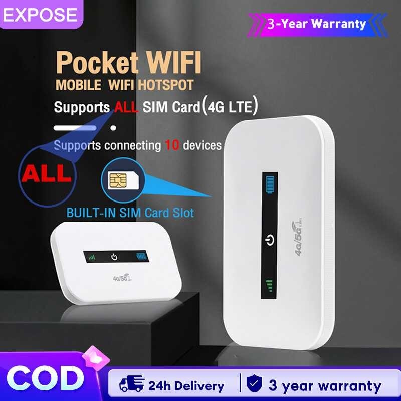 Pocket Wifi EXPOSE Router For Travel With SIM Slot 2100Mah LTE Mobile ... Pocket Wifi EXPOSE Router For Travel With SIM Slot 2100Mah LTE Mobile ...