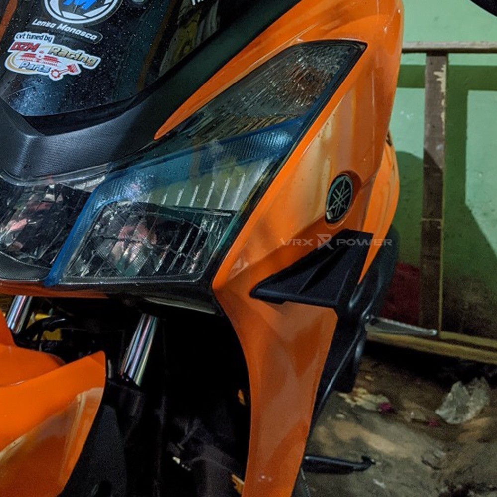 Universal Aerodynamic Wing Motorcycle ABS Front Fairing Airflow Fixed ...