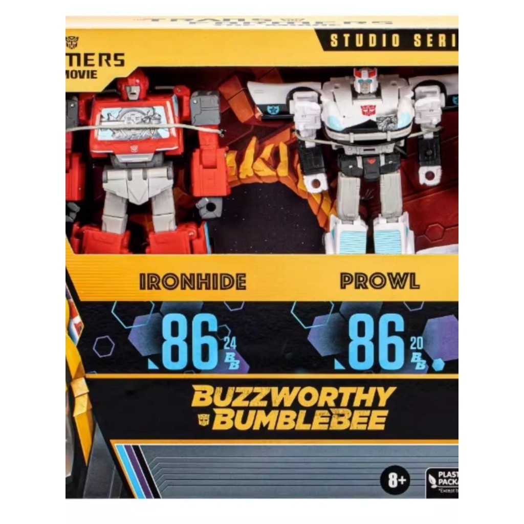 Hasbro Transformers SS86 G1 Movie Iron Police Car Sneak Beast Battle ...