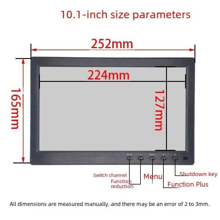 Definition 10.1 High Inch Ips Industrial Security Wall Mounted 1080P ...
