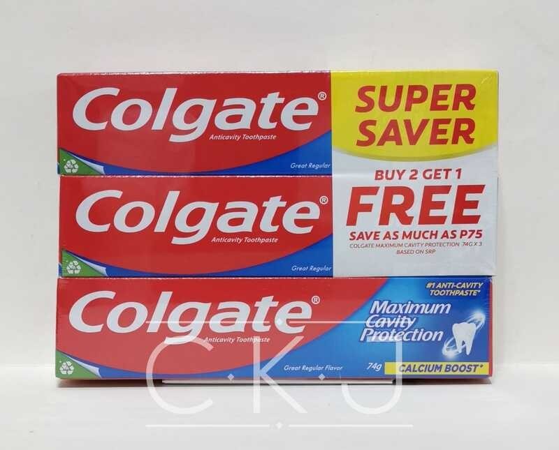 COD 2024 Colgate Mahusay regular na Toothpaste 74g bumili 2 makakuha ng ...