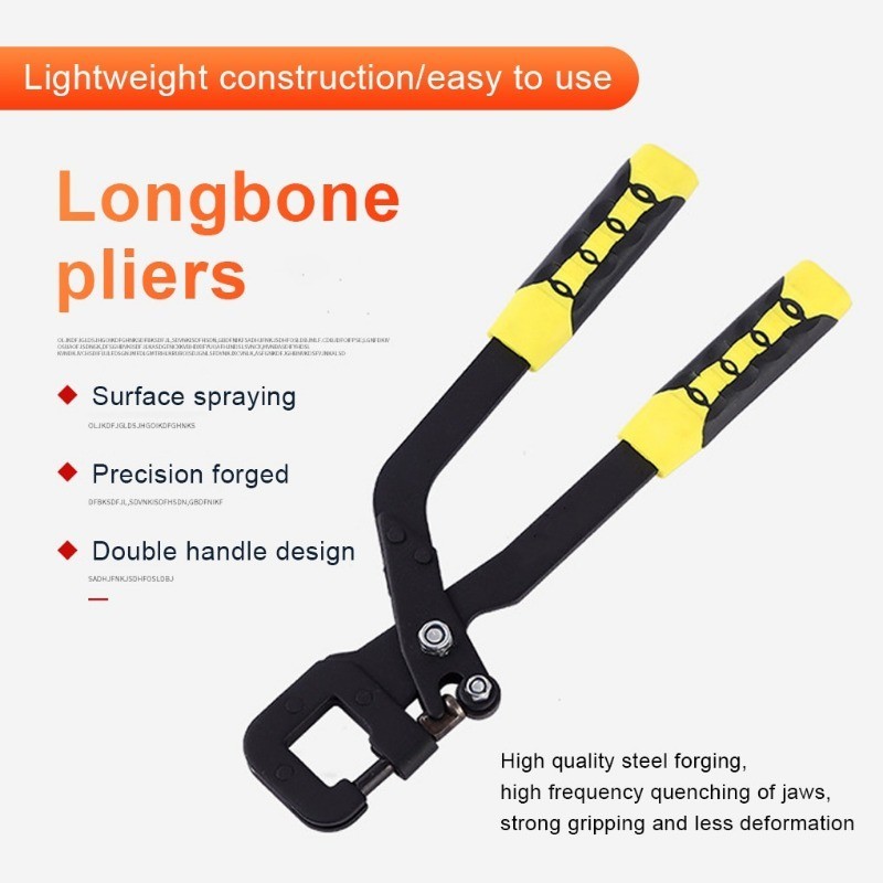 Metal Keel Clamp Ceiling Keel Riveting Clamp Industrial Studs Nailless Crimper Handle Stud ...