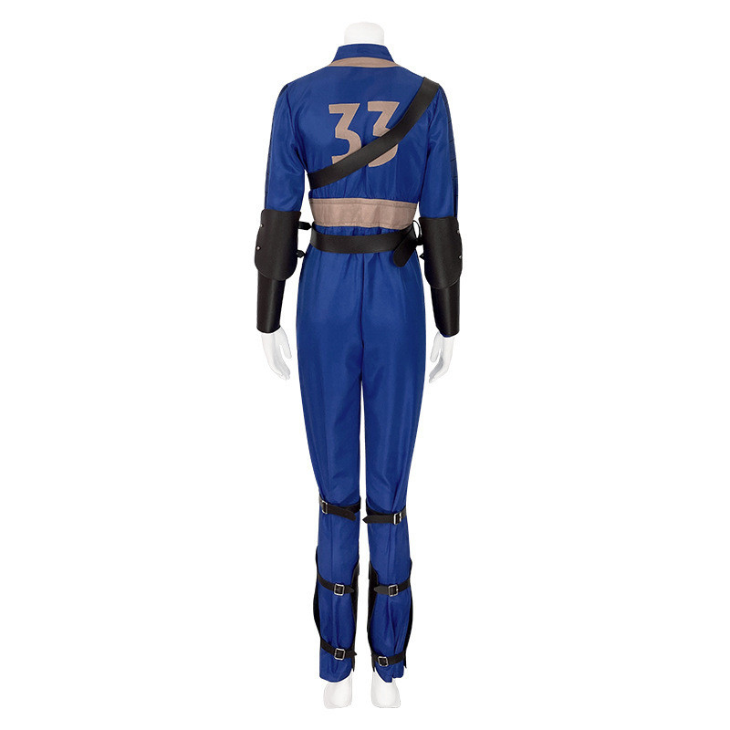 Fallout Lucy MacLean Cosplay Costume Female Male Survivor Suit Blue ...