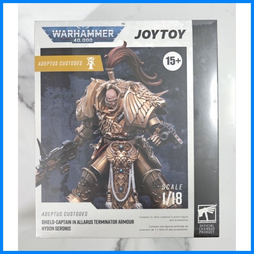 Joytoy Warhammer 40k Shield Captain On Allarus Terminator Armor Hydon ...