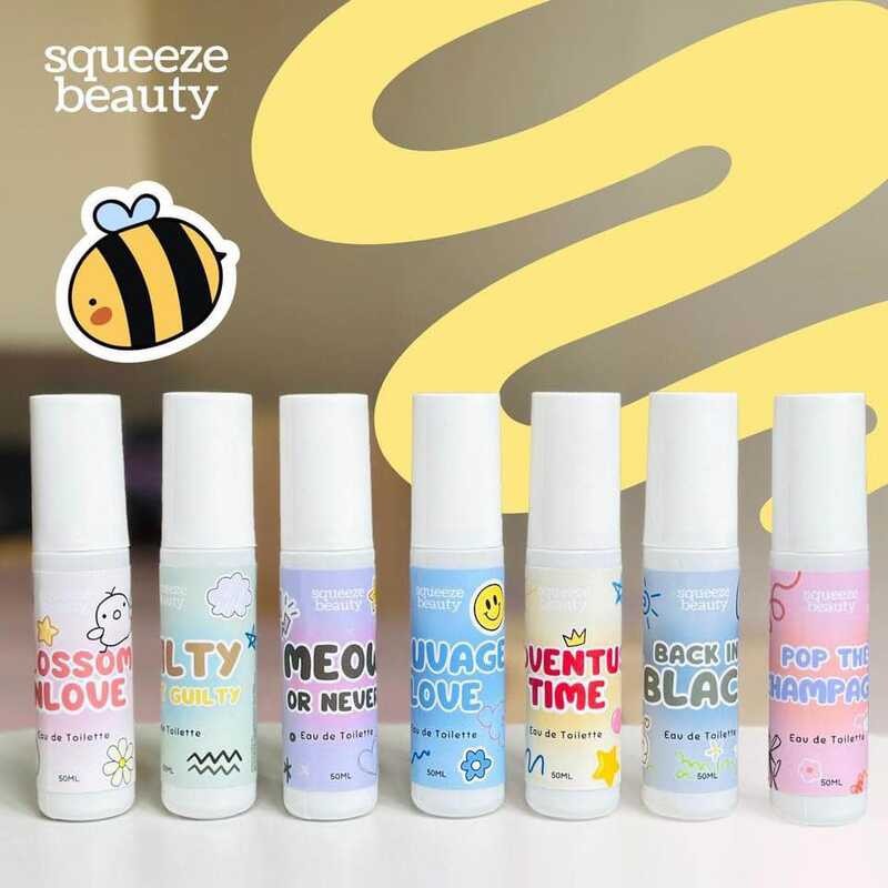 2024COD Squeeze Beauty Perfume 50ml | Shopee Philippines