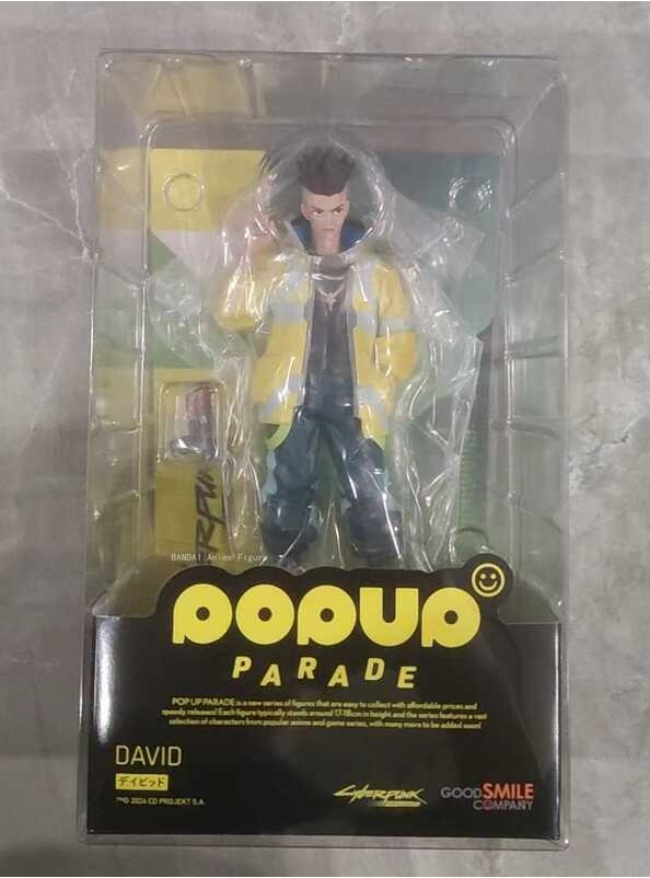 B Instock Original GSC POP UP PARADE Cyberpunk:Edgerunners David Martinez Lucy Rebecca PVC Anim ...