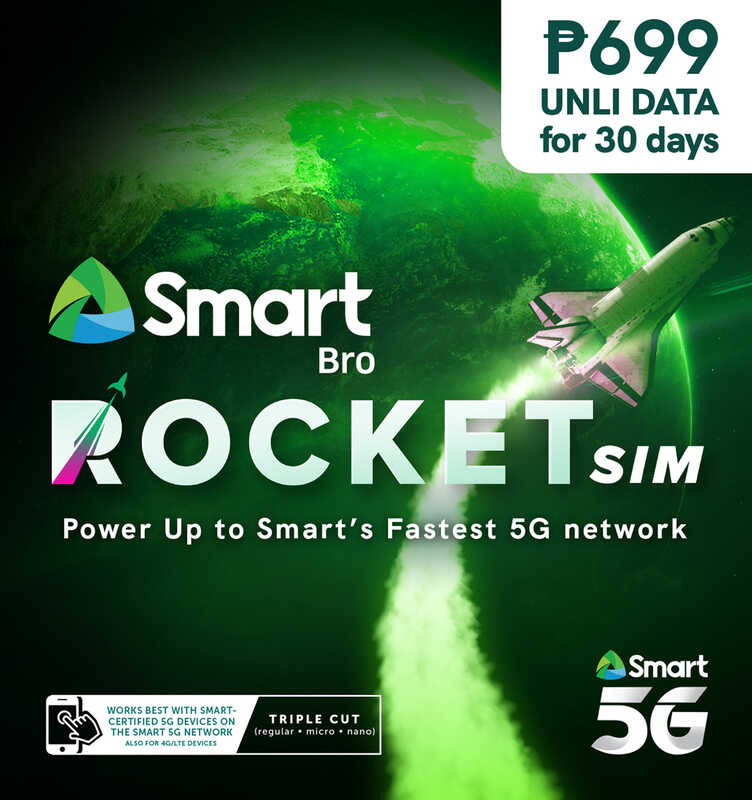 2024In vogue Smart Bro Rocket Sim (SMART 5G) | Shopee Philippines