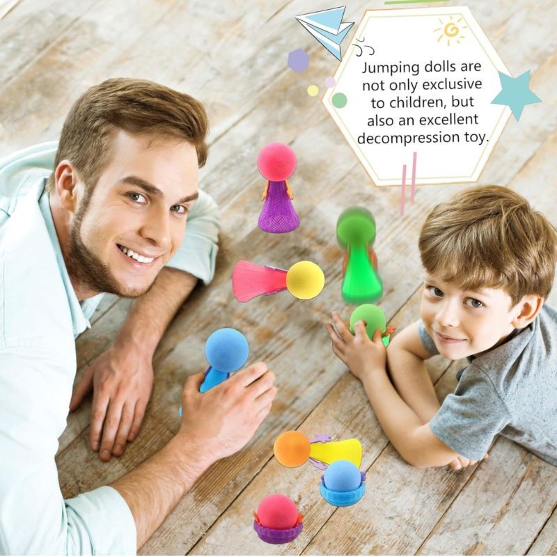 CTD Jumping Toy Kid Toys Pretend Play Kindergarten Creative Novelty ...