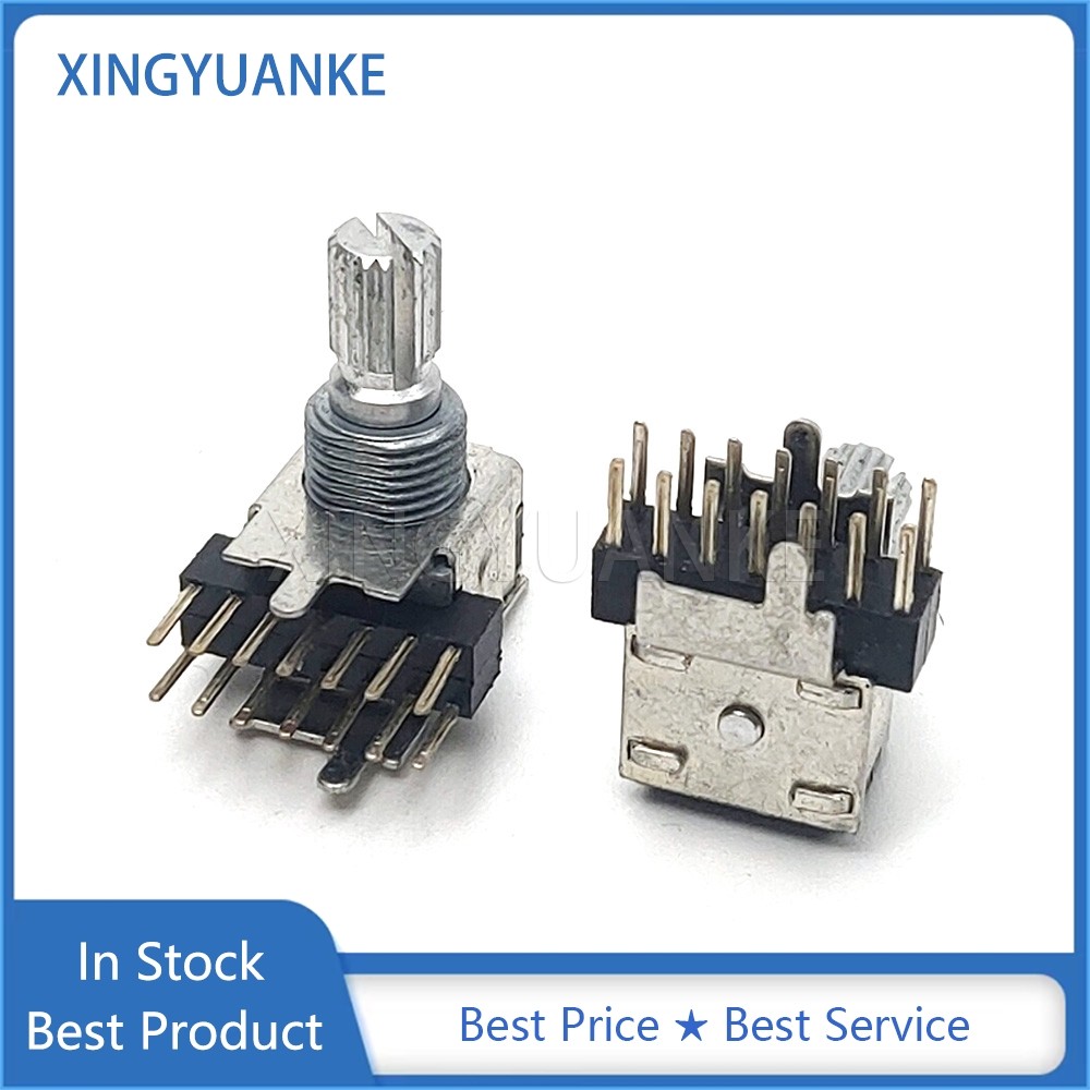 1Pcs/lot RS12A Band Switch Multi Way Rotary Gear Switch 2 Pole 5 6 ...