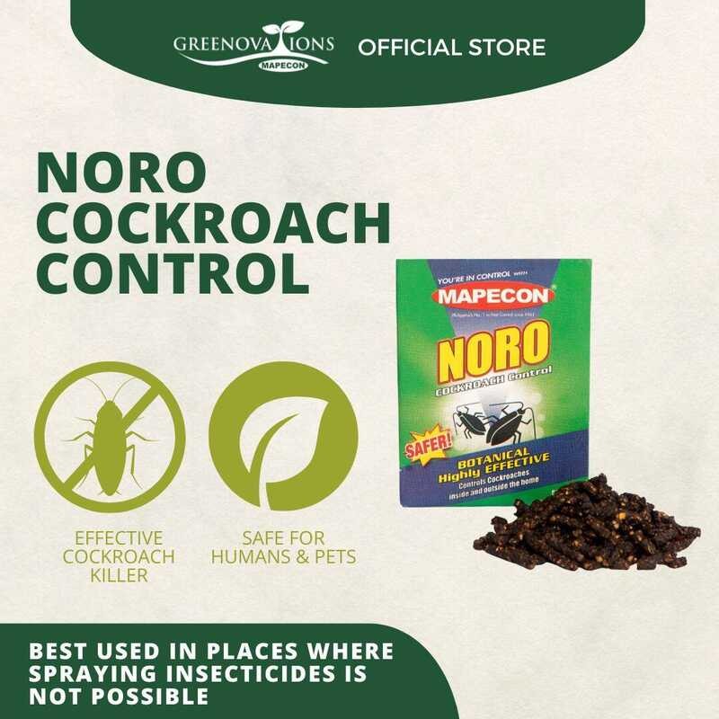MAPECON GREENOVATIONS roach killer (NORO Pellets) | Shopee Philippines