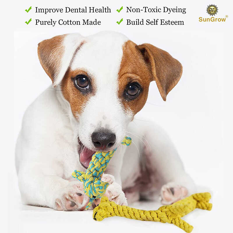 Cartoon Animal Rope Dog Chew Mga Laruan Para Sa Maliit Na Malaking Aso ...