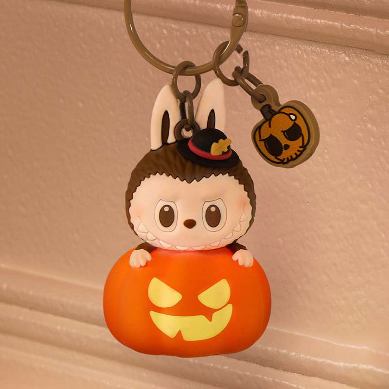 POPMART authentic Halloween Keychains labubu molly dimoo pop mart ...