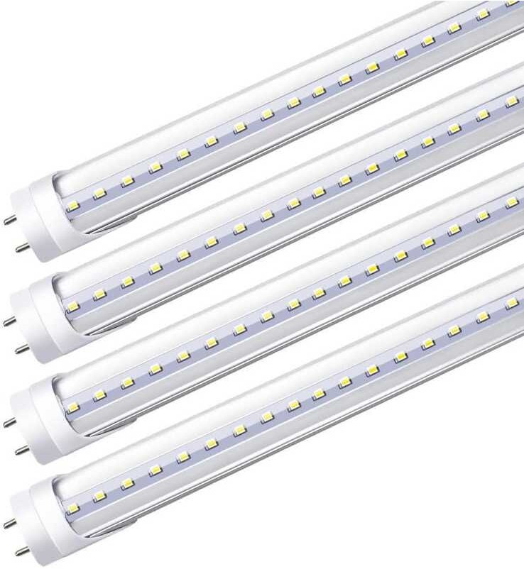 T8 LightingWill LED tube 3FT, daylight white 5000K, dual end electric ...