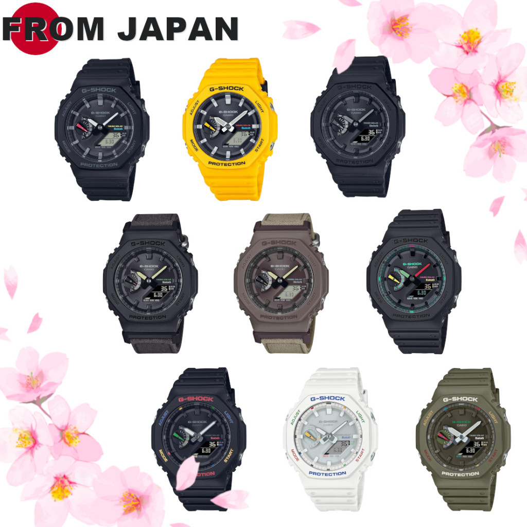 Casio G-Shock GA-B2100 series Bluetooth Tough Solar Analog Digital ...