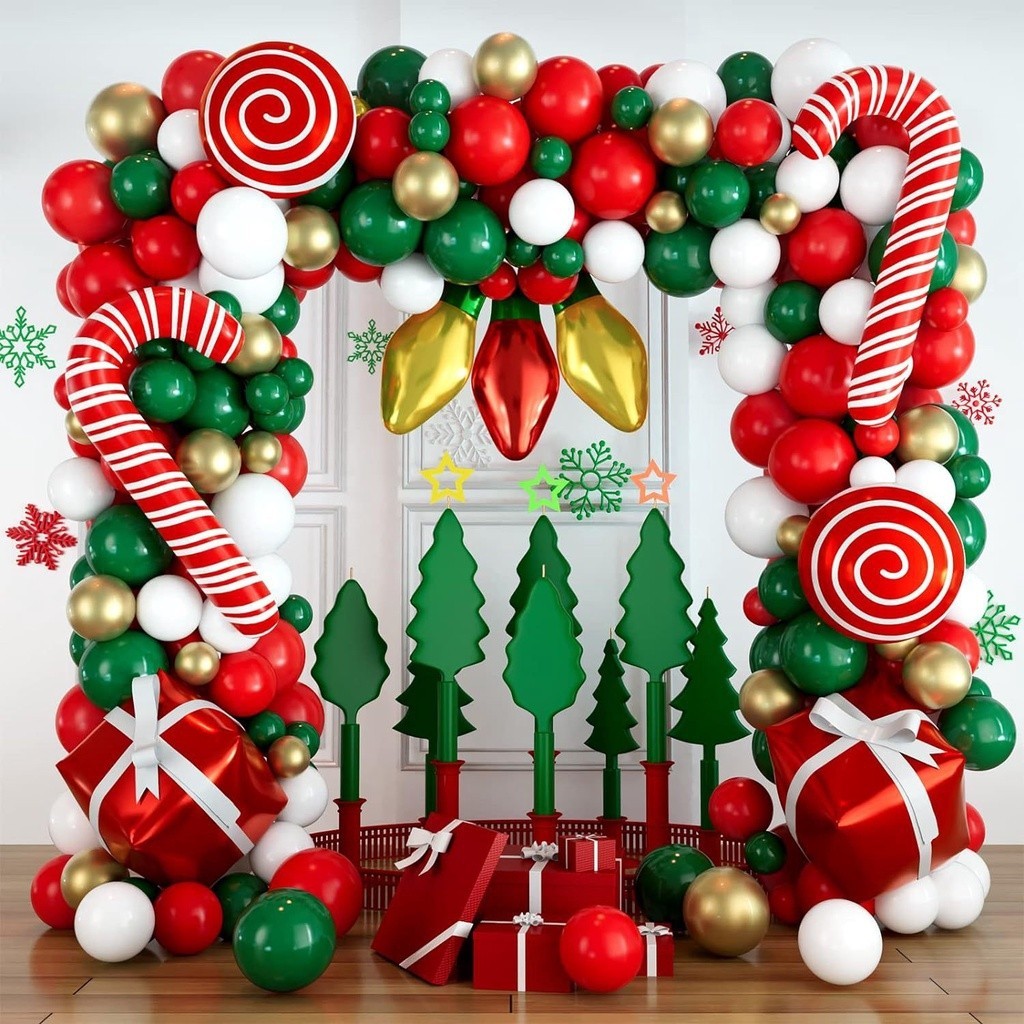 2025 New Year Party Balloon Sets Christmas Balloon Set Merry Christmas ...