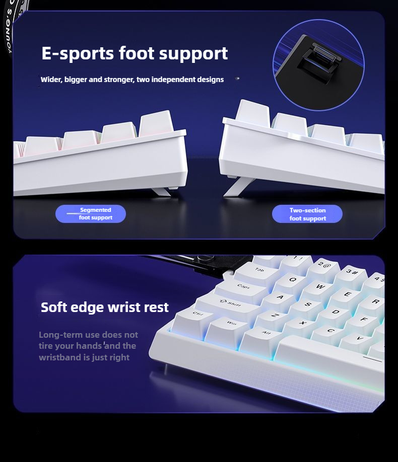 MCHOSE ACE60 ACE68 Pro Magnetic Switch Mechanical Keyboard Wired 8K ...