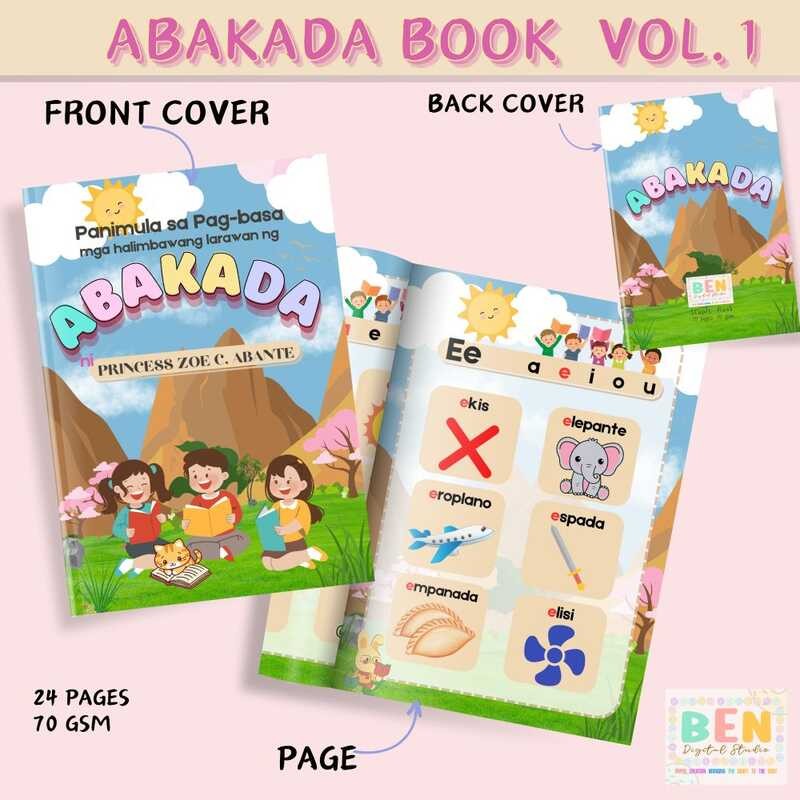 ABAKADA (A5 Size) PANIMULA SA Pag-Basa PRACTICE READING BOOK FILIPINO ...