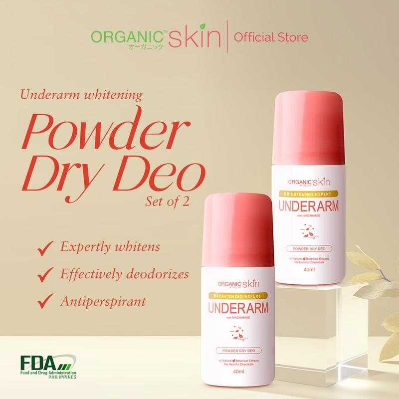 BUY TAKE 1 Organic Skin Japan Intensive Whitening Underarm Powder Dry ...